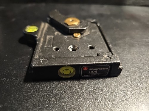 Manfrotto 394 Low Profile Quick Release Tripod Adapter no plate ...