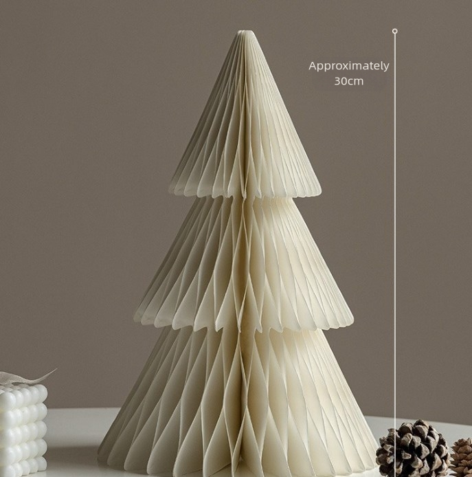 Minimalist Style Paper Christmas Tree Prop for Holiday Decoration ...