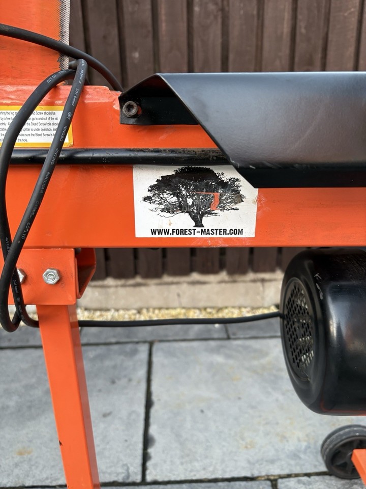 Forest Master 5 Ton Electric Log Splitter | eBay UK