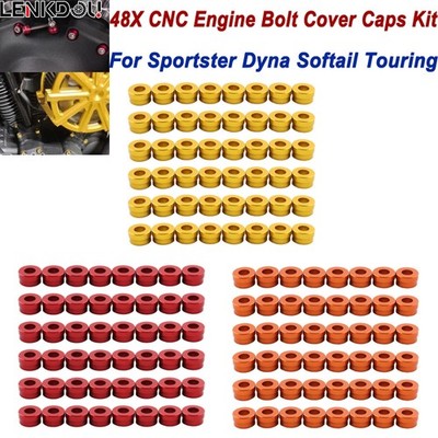 Aluminum Engine Bolt Caps Cover kit For Harley for Harley Twin Cam ...