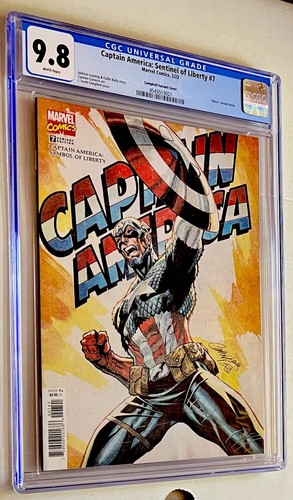 Captain America Sentinel of Liberty #7 CGC 9.8 (2023) J Scott Campbell ...