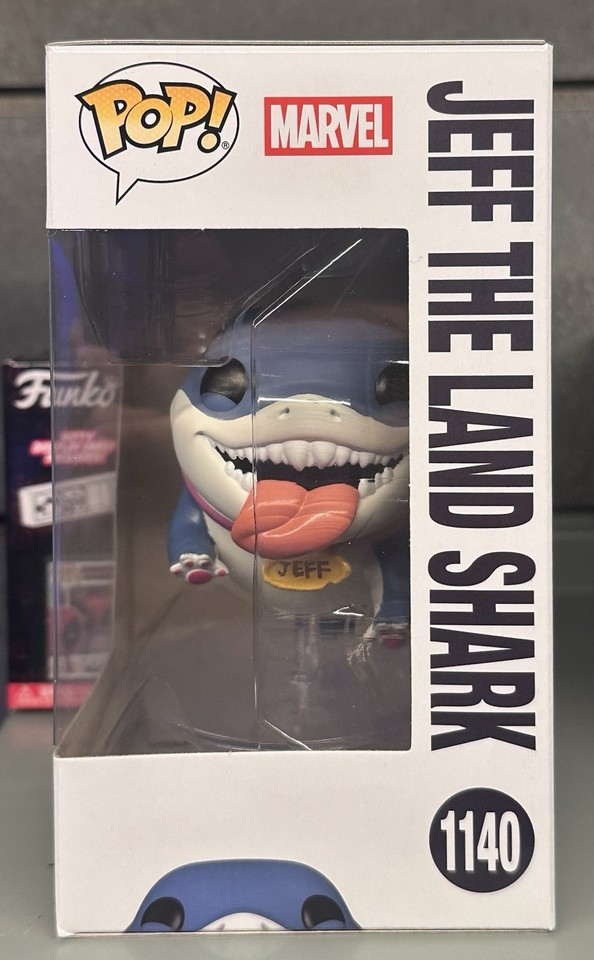 NEW FUNKO POP! JEFF THE LAND SHARK #1140 MARVEL RIVALS RARE *SHIPS NOW ...
