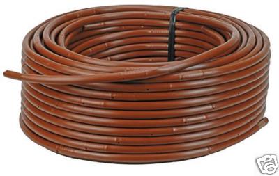Irrigation Drip Line 16mm x100mts 2.3LPH @ 33cm Spacing for Flower Beds ...