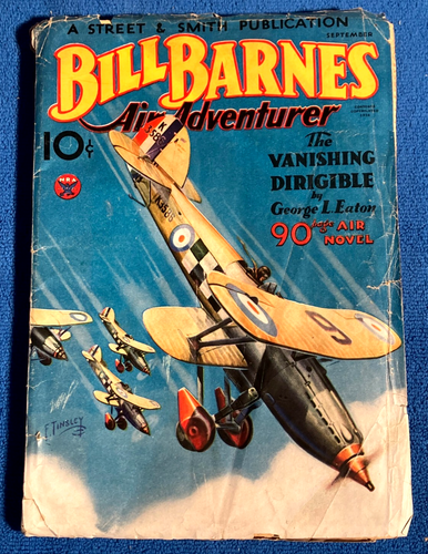 UNIQUE PLUP Publication 9-1934 "Bill Barns Air Adventurer" Vol. 2/ No ...