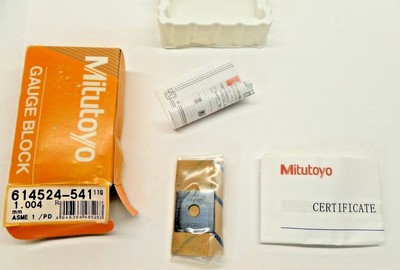 Gauge Blocks - Mitutoyo Gauge Blocks