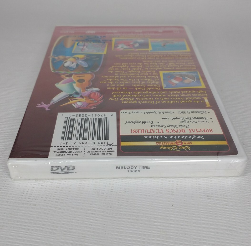 Melody Time Gold Collection Edition DVD 2000 Walt Disney New ...