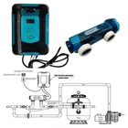Pool Chlorine Generator System Pool Salt Cell & Flow Switch for 55,000 ...