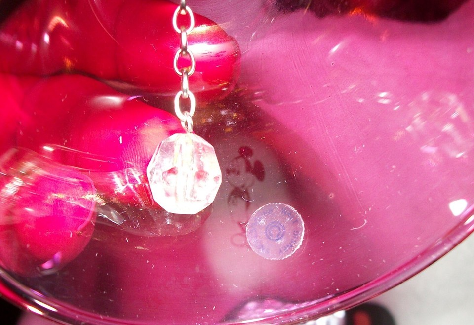 Crystal Arts Walt Disney World Mickey Mouse Red Glass Bell Vintage | eBay