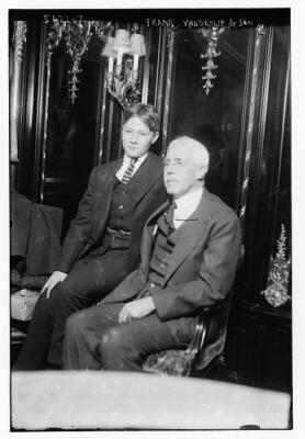 Frank A. Vanderlip,son,Jr,fathers,families,suits,dress clothes,Bain ...