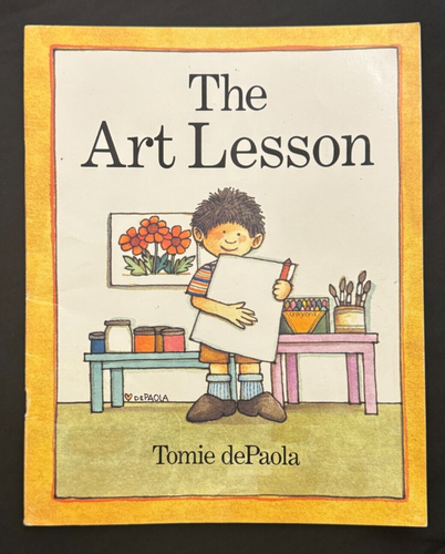 11 Copies - "The Art Lesson" Softcover Book Children's by dePaola ...