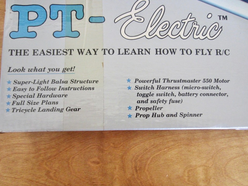 Great Planes PT-Electric rc airplane kit | eBay