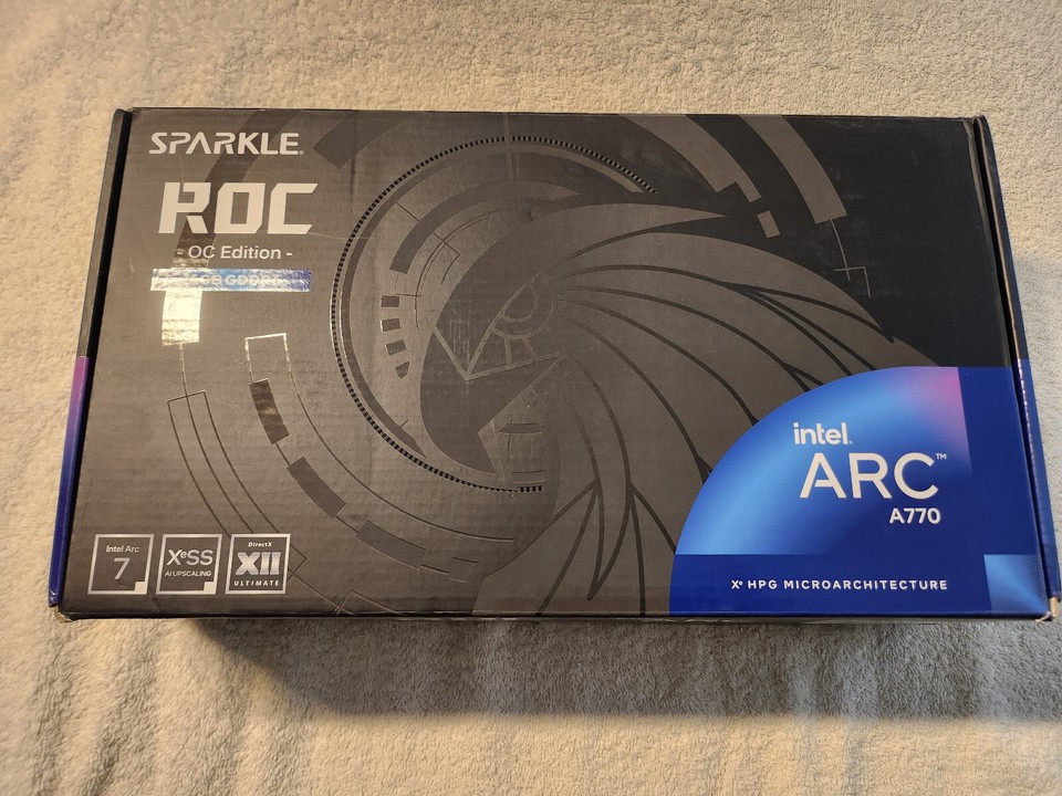 Sparkle Technology Intel Arc A770 ROC OC Edition 16 GB GDDR6 | eBay