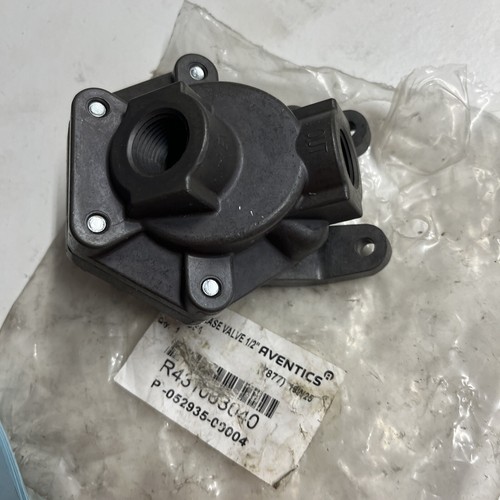AVENTICS REXROTH P52935-4 R431003040 QUICK RELEASE EXHAUST VALVE 1/2" # ...