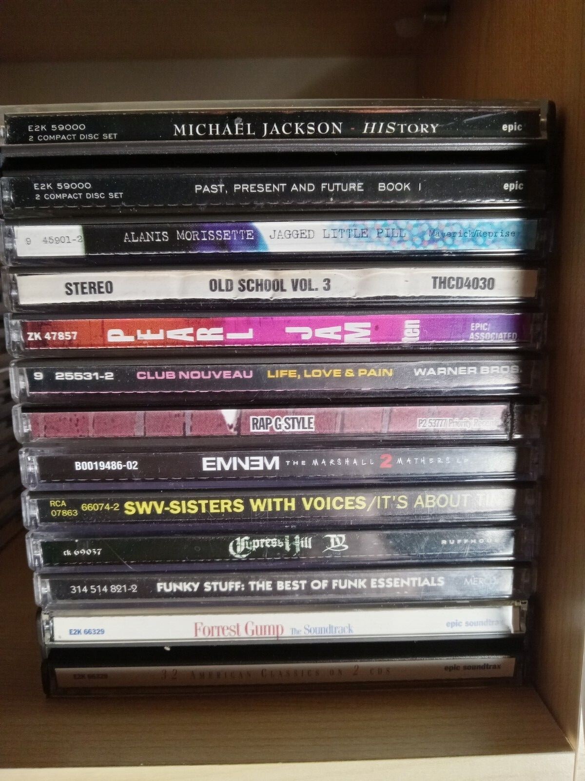 Used CD Cases Lot $4 Each (HIP HOP, POP, ROCK, RNB, COMPILATION, OST ...