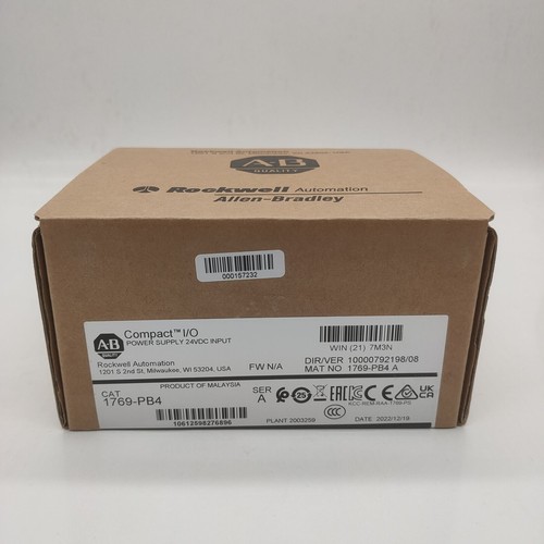 1769-PB4 Allen Bradley 1769 PB4 /A CompactLogix Power Supply 1769PB4 US ...