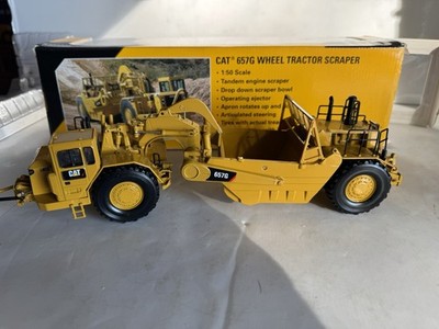Norscot 1/50 Scale Diecast Caterpillar 657G Twin Engine Wheel Tractor ...