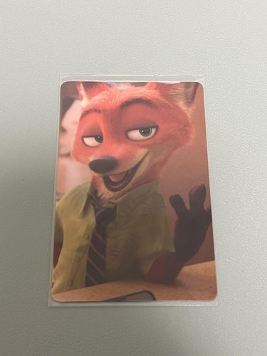 Disney Zootopia Cafe Trading Card Nick Wilde Judy Random Bonus | eBay