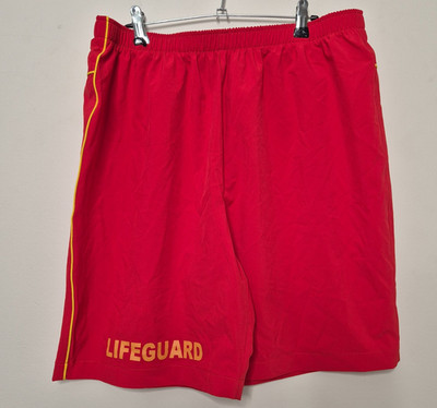 Lifeguard Board Shorts Swim Trunks Women's Size 18 Activewear Workwear ...