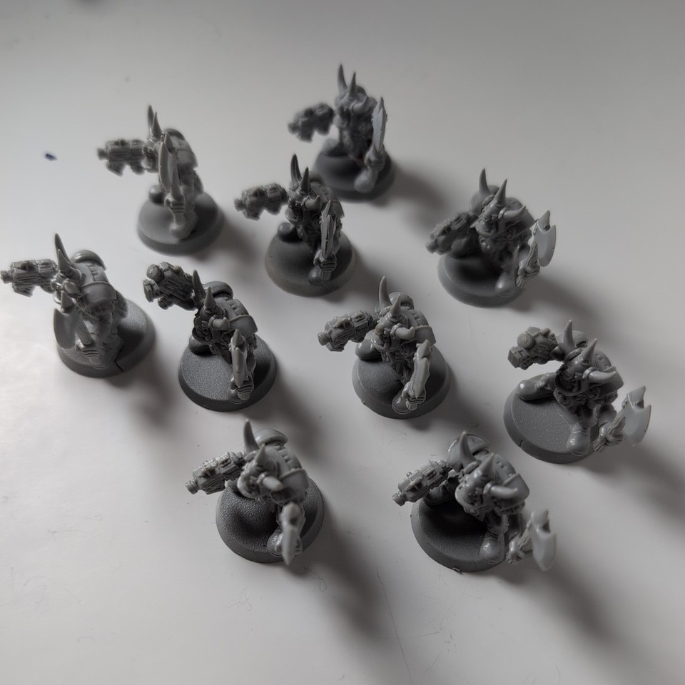 Warhammer 40k Ork OOP Mini Goffs Ork Boyz Collection | eBay