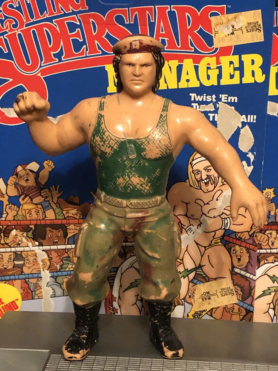Wwf Rubber Wrestling Figures