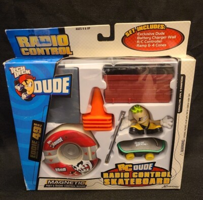 RARE Tech Deck Dude Radio Control Skateboard RC Dude Billy Sumo Eddie ...