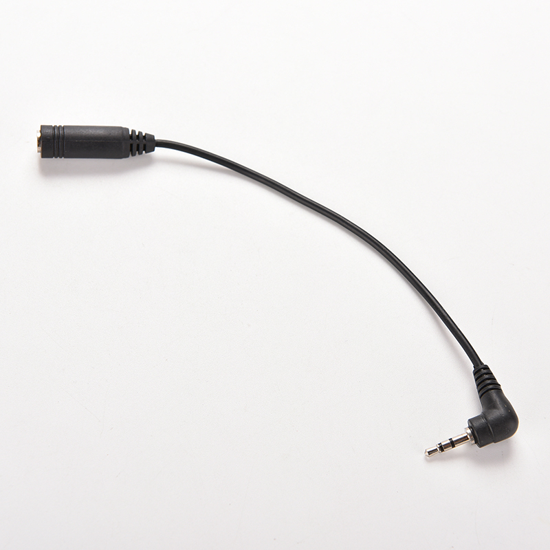 2.5mm Male Plug to 3.5mm Female Jack Stereo AUX Audio TPN Adapter .NA ...