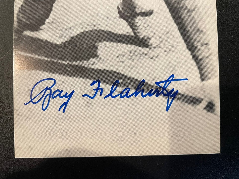 Ray Flaherty signed Radnor Graphic Art card Autographed RGA 90 HOF ...