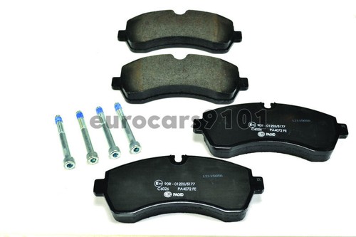 Mercedes Sprinter 3500 Hella-PAGID Front Disc Brake Pad Set 355005531 ...
