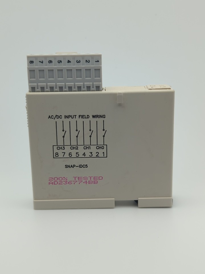 OPTO 22 SNAP-IDC5D 4 CHANNEL DC INPUT MODULE | eBay