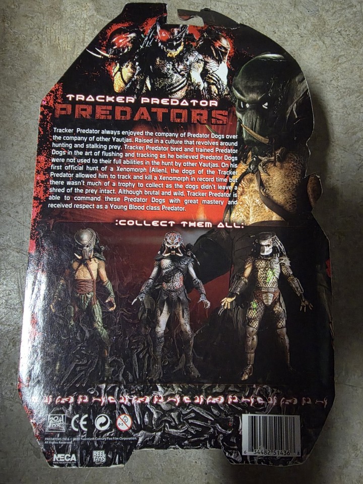 NECA Predators Tracker Predator Action Figure | eBay