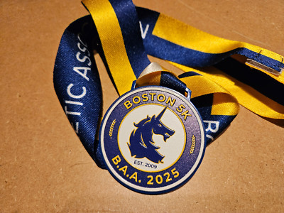 2025 B.A.A. Boston Athletic Association 5K Finisher Medal BAA (marathon ...