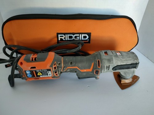 Ridgid JobMax X4 R2851VN Power Base w/ R8223406 Multi Tool Head Sander ...