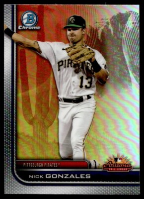 2023 Bowman Chrome 2022 AFL Fall Stars Nick Gonzales G27 #AFLS-11 | eBay