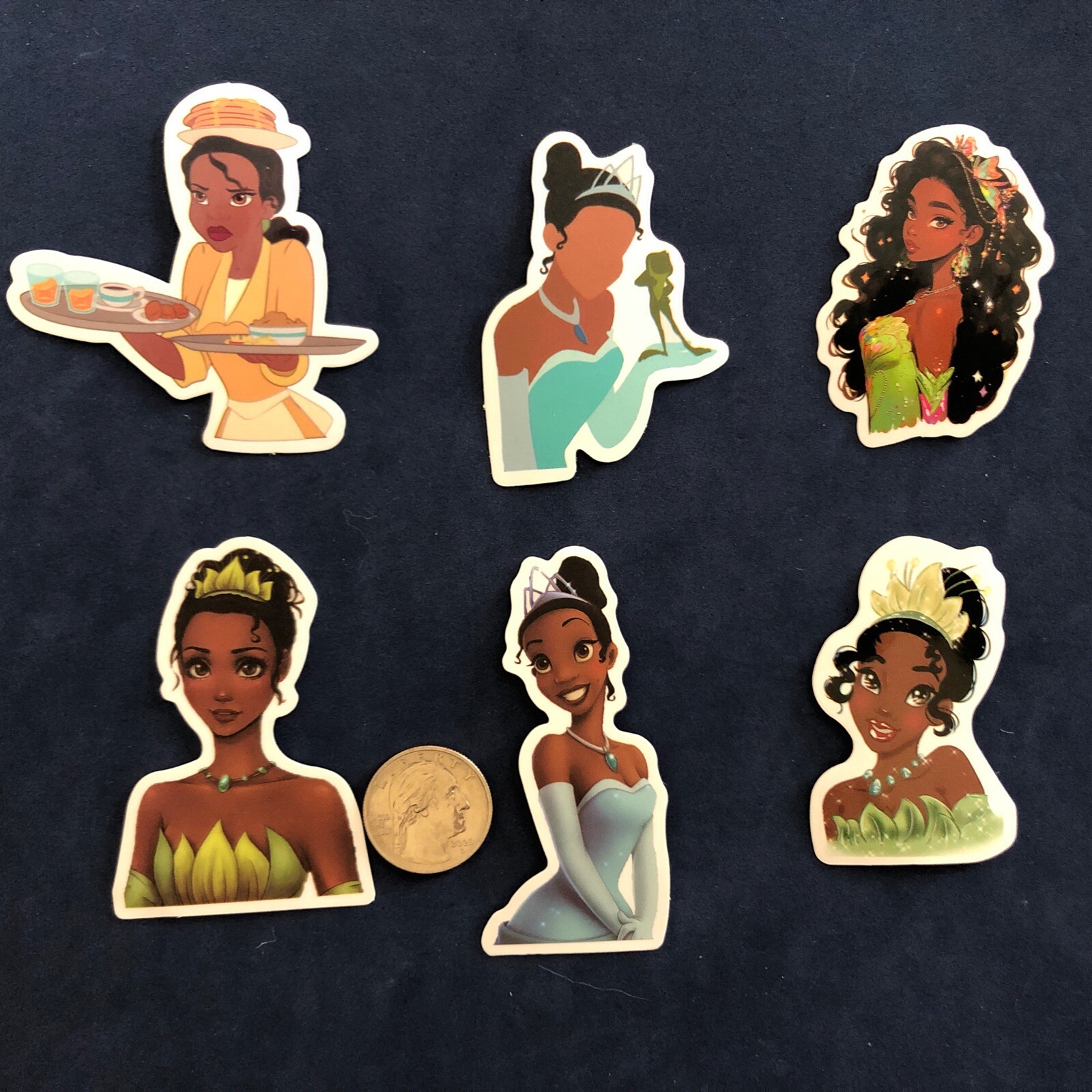 THE PRINCESS AND THE FROG STICKERS LOT OF 6 | eBay