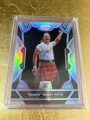 2022 Rowdy Roddy Piper Panini Black Refractor CUSTOM ART CARD | eBay