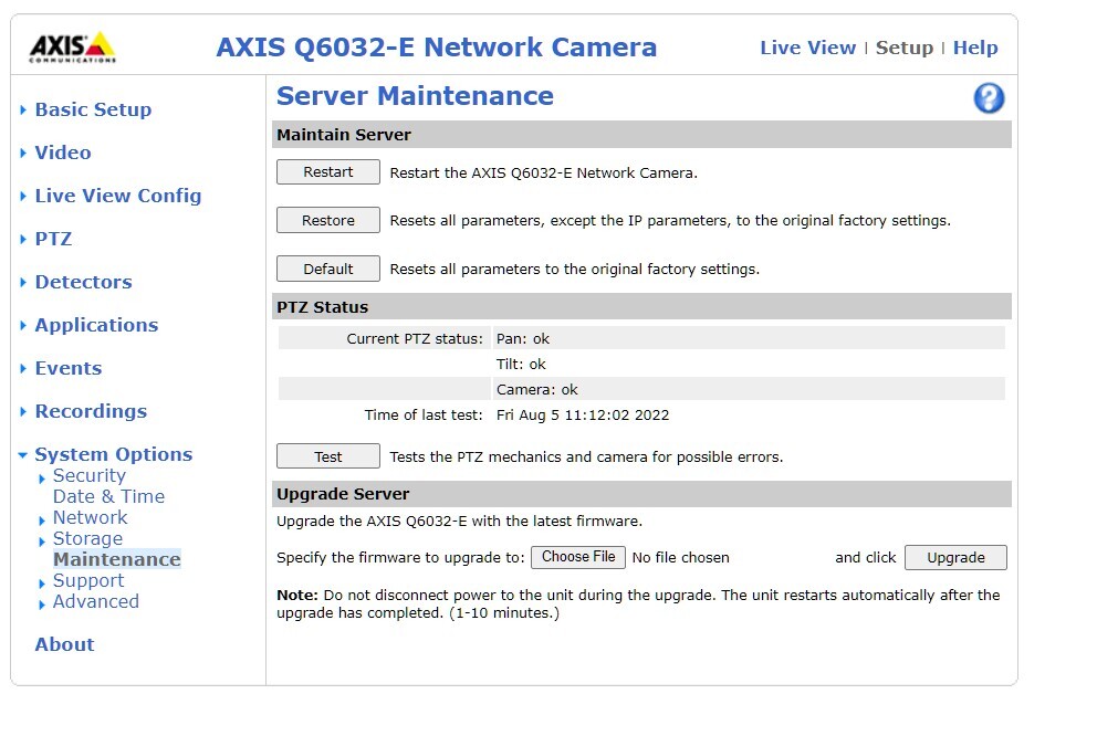Axis Q6032-E 50HZ - PTZ with 36x Optical Zoom | eBay Australia