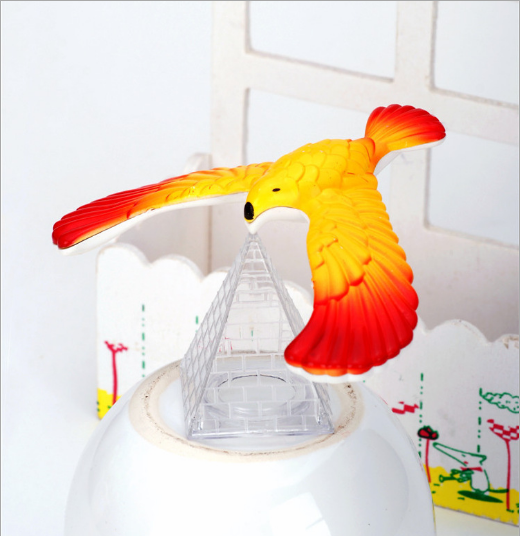 Magic Balancing Bird + Pyramid Toy Physic Science Education Prop ...