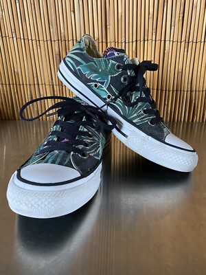 Converse All Star Chuck Taylor Low Womens Sz 7 Shoes Tropical Sneakers ...
