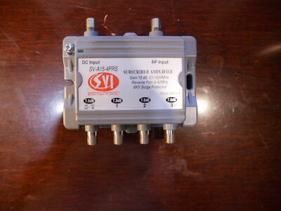 SVI DIGITAL SUBSCRIBER AMPLIFIER SV-A15-4PRS FOR CABLE TV Coax Cable | eBay