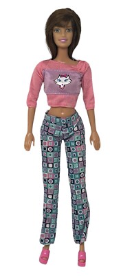 Barbie Kitty Fun Brunette Doll Mattel 2000 No. 28866 | eBay