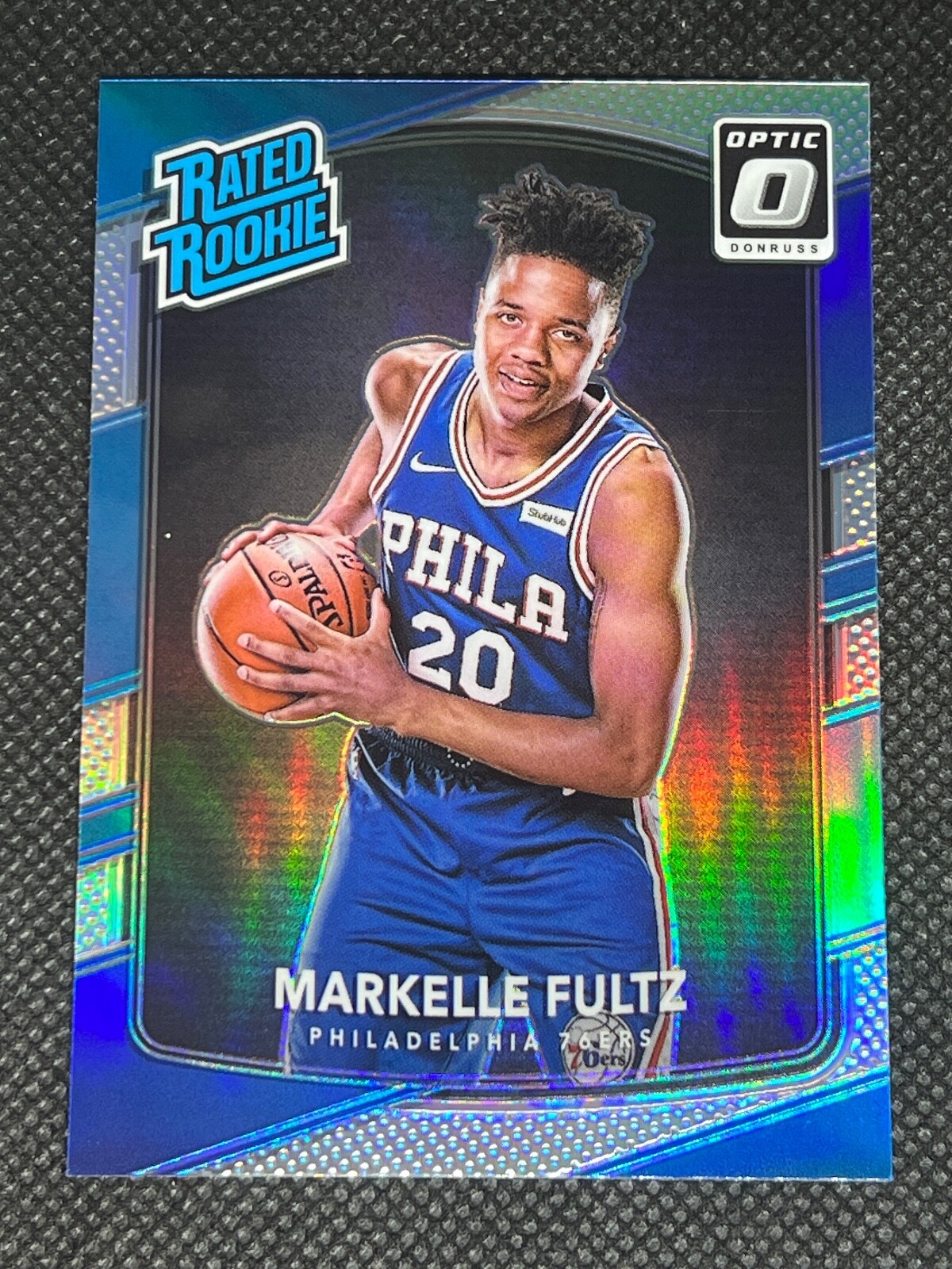 Markelle Fultz 2017-18 Optic Holo Silver Prizm Rated Rookie RC #200 ...