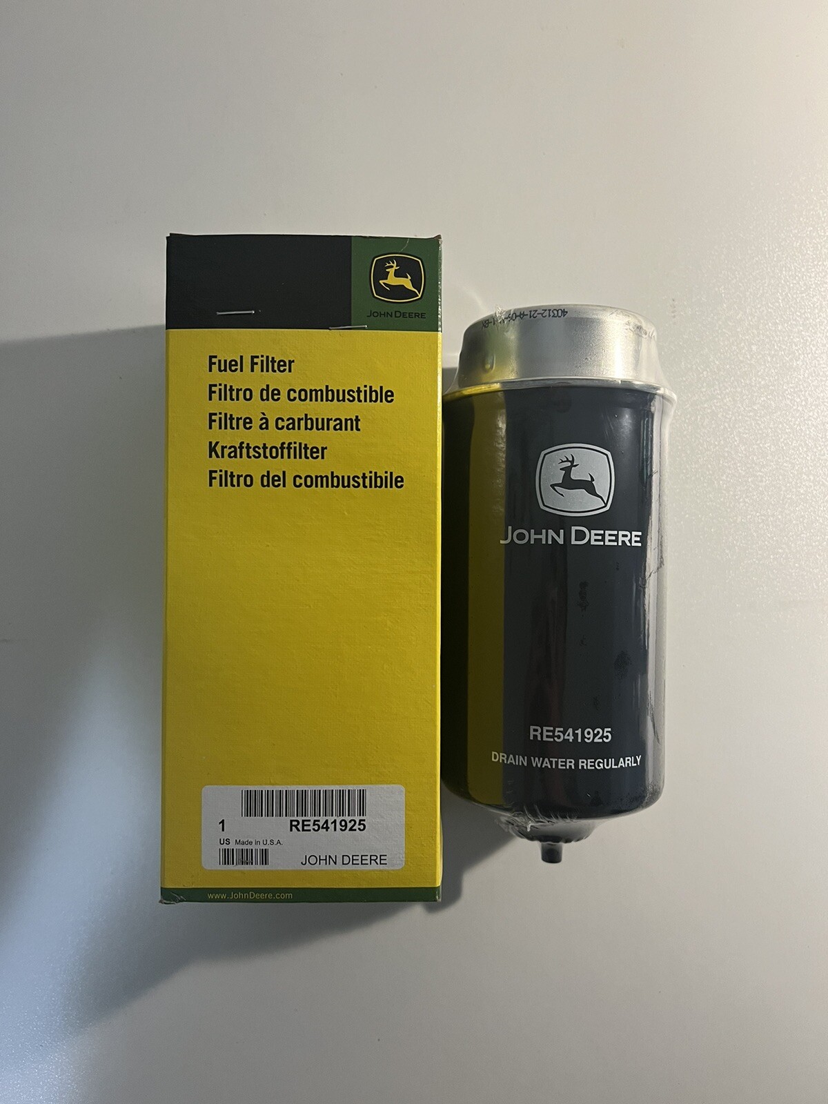 John Deere Fuel Filter Element - RE541925 for sale online | eBay