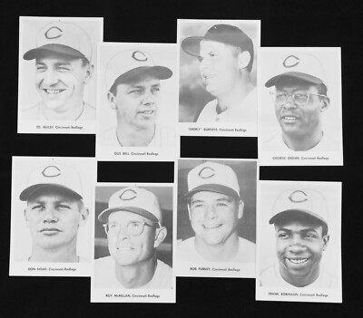 1958 Jay Publishing Picture Pack Photos - Cincinnati Reds - incl Frank ...