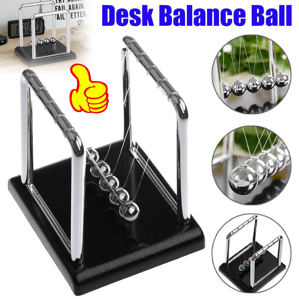 Ebay Desk Ball Pendulum