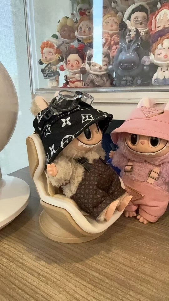 LABUBU safety seat cute decoration doll accessory for car air vent no ...