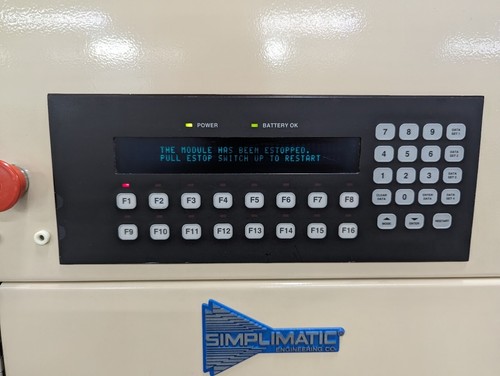 Simplimatic Cimtrak Buffer Conveyor Interface UTICOR 185-24A2F008E2 | eBay