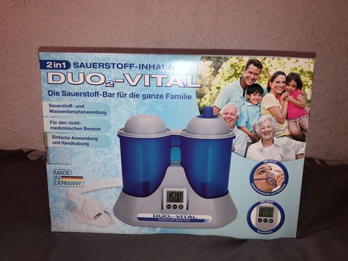 Dr. Holbeck's Sauerstoff Inhalator DUO2 Vital Sauerstoff- & Wasserdampf ...