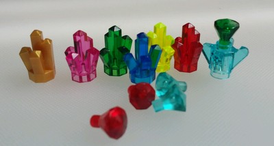 LEGO Rocks Crystals Jewels Gem Diamonds Treasures for minifigures ...