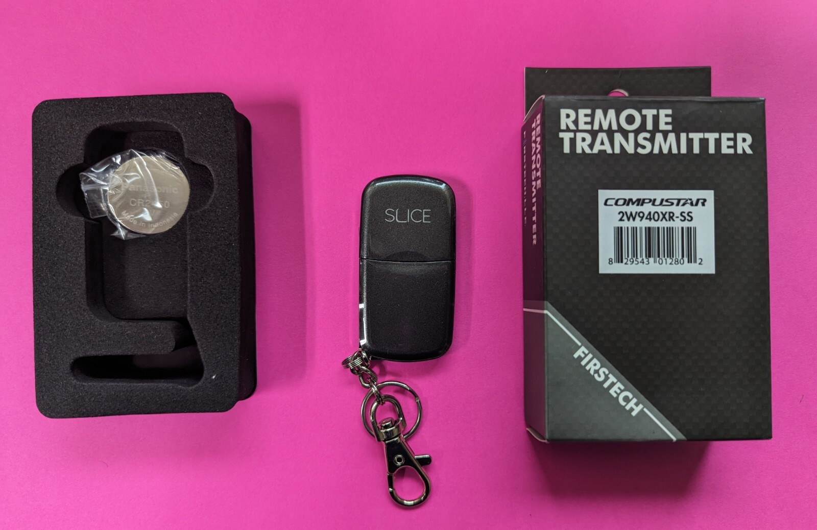 Compustar Slice 2W940XR-SS 2-Way LED Slice Replacement Remote for sale ...