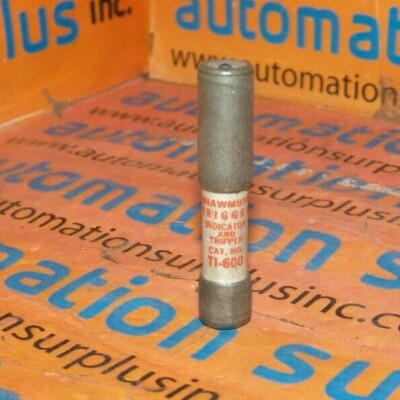 SHAWMUT TI-600 600V TRIGGER INDICATOR AND TRIPPER FUSE NEW!! WOW!! | eBay